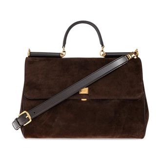 Dolce & Gabbana Femme, Sacs, Brun, Taille: ONE Size Sac My Sicily