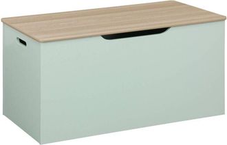 Sweeek Sweeek - Coffre à jouet - Tobias - 80x40 cm. couvercle rabattable. poignées latérales