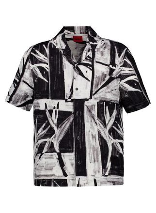 HUGO BOSS Herren Hemden schwarz