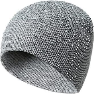 Generic Chapeaux dhiver pour hommes - Couleur unie - En coton tricot&eacute; - Pour course &agrave; pied, sports - Chaud - Laine fran&ccedil;aise, a, Taille unique