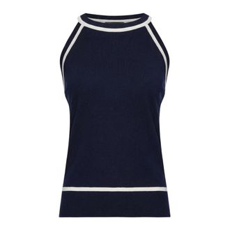 Elena Miro Top - - Tops - Damen - Blau - M