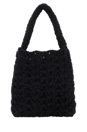 Marco Rambaldi Sweater Shoulder Bag - Black