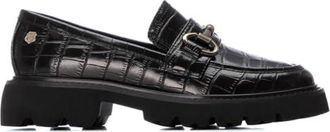 Carmela Mocassins Femme Noir - Chaussures Confortables et polyvalentes - Mode d&eacute;contract&eacute;e - Mod&egrave;le 16254701 (Taille38)