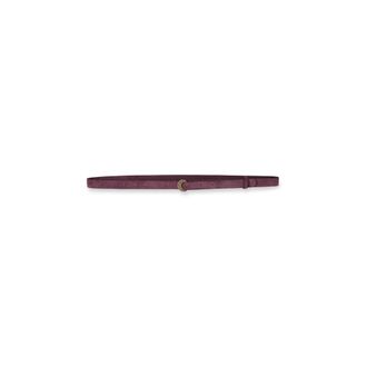 Cortana Luna Wildlederg&uuml;rtel mit Halbmond-Schnalle - - Accessories - Damen - Lila - ONE SIZE