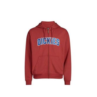 Dickies Sweat zip &agrave; capuche en coton m&eacute;lang&eacute;