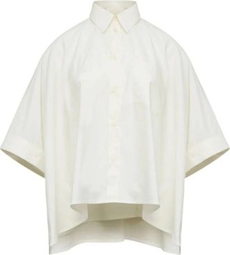 Maison Margiela Femme, Blouses et Chemises, Blanc, Taille: 34 FR Cotton Shirt