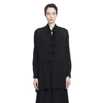 Yohji Yamamoto Ribbon Detail Dress