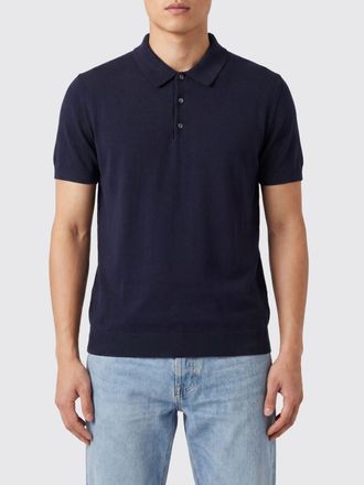 Baracuta Polo Homme couleur Bleu