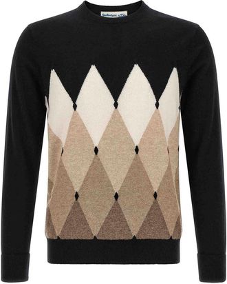 Ballantyne Pull Col Rond - Noir