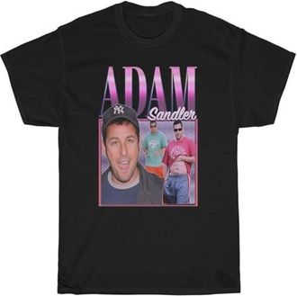 Miss Lilly Adam Sandler Retro Shirt Adam Sandler Homage T Shirt Adam Sandler Fan Shirts for Men with Designs Custom Black L