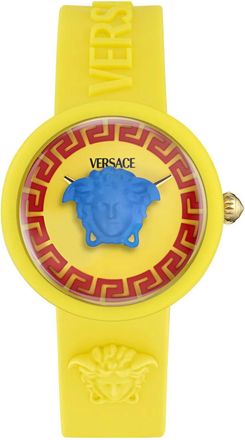 Versace Uhren - Quarz-Analoguhr Medusa Pop Kids - Gr. unisize - in Gelb - f&uuml;r Damen