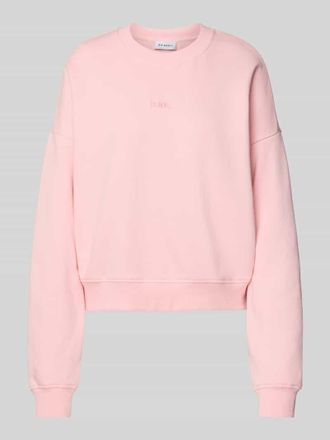 Oh April Oversized Sweatshirt mit gerippten Abschl&uuml;ssen
