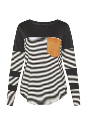 Usha Bluse Frauen schwarz-wei&szlig;