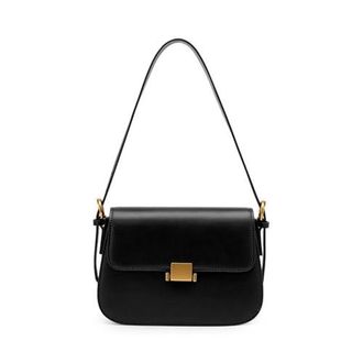 Generic Sac &agrave; bandouli&egrave;re pour femme en cuir v&eacute;ritable - Sac &agrave; main vintage &agrave; bandouli&egrave;re - Petit sac de cr&eacute;ateur sous les bras - Petite pochette carr&eacute;e Hobo 