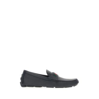 Gucci Driver mit Web-Detail - - Shoes - Herren - Blau - 40 EU