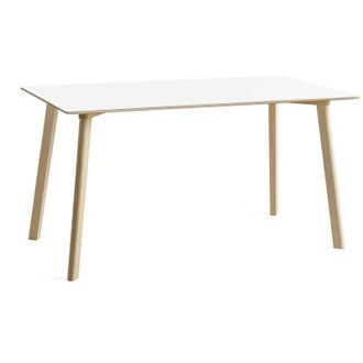 HAY [GEBRAUCHT] B-Ware Hay Esstisch K&uuml;chentisch Tisch Holz 140 X 75 Cm Wei&szlig; Copenhague Cph Deux 210