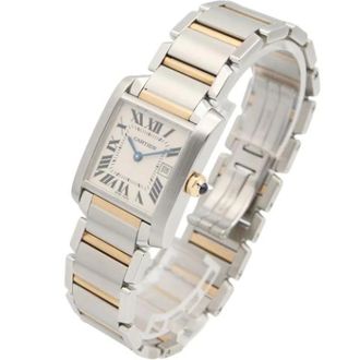 Cartier Montre Vintage Pre-owned - Femme - Pre-owned - Beige - Taille: ONE Size