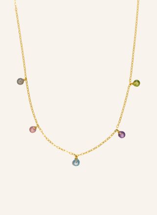 Leaf Halskette Sweet Gems Aus 14 Karat Gelbgold gold