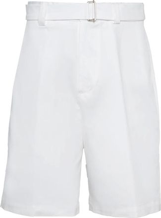 low brand Homme, Shorts, Blanc, Taille: W30 Shorts Ceintur&eacute;s