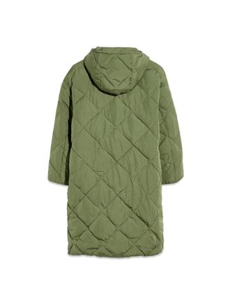 Bellerose Military Green Polyester Parka - Green