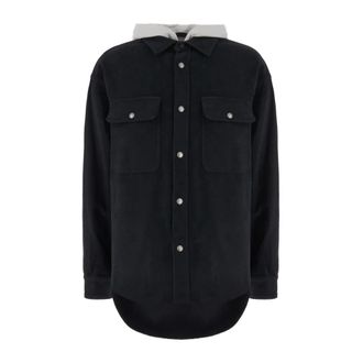 Palm Angels Hemdjacke - - Jackets - Herren - Blau - L