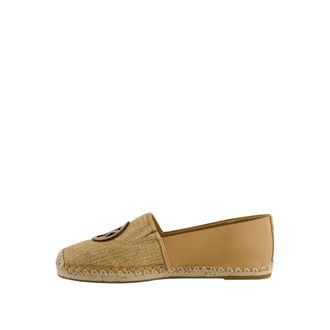 Michael Kors Femme, Chaussures, Beige, Taille: 38 EU Kenzie Espadrille en mati&egrave;res mixtes