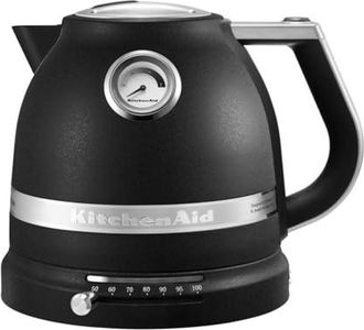 KitchenAid Bouilloire Électrique - Artisan - Température Réglable - 1,5 L - Truffe noire