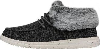 HeyDude Hey Dude Wendy Fold - Bottes pour Femme, Noir, 39 EU