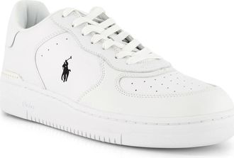 Polo Ralph Lauren Herren Sneaker wei&szlig; Glattleder