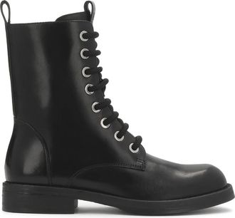 Kazar Femme, Chaussures, Noir, Taille: 41 EU Bottines plates &agrave; lacets et fermeture &eacute;clair