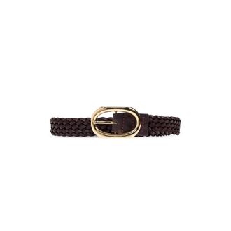 Anine Bing Signature Link Belt - - Accessories - Damen - Braun - XS/S
