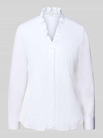 Eterna Hemdbluse mit V-Ausschnitt