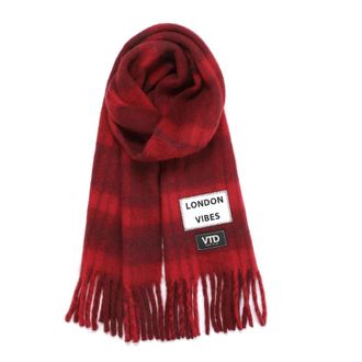 VERB TO DO New York Vibes Schal - - Accessories - Damen - Rot - ONE SIZE