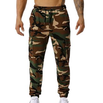 Generic Winterhose Herren - Herren Jogginghose weichem Stoff mit bequemem geradem Schnitt lockerer Passform f&uuml;r sportliche Aktivit&auml;ten sowie entspannte Freize