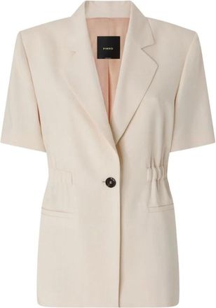 Pinko Pinko, Femme, Vestes, Beige, Taille: 34 FR Blazers