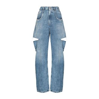 Maison Margiela Loose-fit Jeans - - Jeans - Damen - Blau - XS