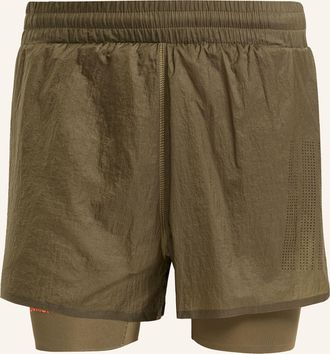adidas 2-In-1-Laufshorts adi365 gruen