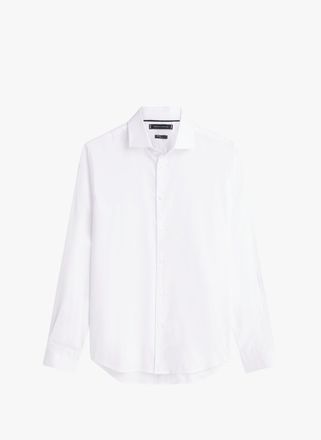 Tommy Hilfiger Chemise col classique en coton m&eacute;lang&eacute;