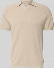 Jack & Jones Regular Fit Poloshirt mit Strukturmuster Modell HILL