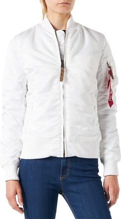 Alpha Industries Alpha Industries Damen MA-1 VF 59 Wmn Jacke, White, XS