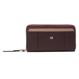 Piquadro Rundes Rei&szlig;verschluss-Portemonnaie - - Accessories - Damen - Braun - ONE SIZE