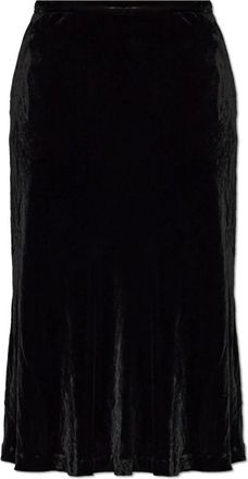 AllSaints Jupe en velours Nalia - Femme - Jupes - Noir - Taille: 38 FR