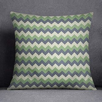 Bonamaison Le Jardin du Lin Kissenhüllen, Cotton, Mehrfarbig, 45x45