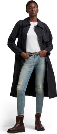 G-Star RAW Damen Long Trenchcoat