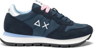 Sun 68 Unisex Ally SOLID Nylon Sneaker, Navy Blue, 37 EU