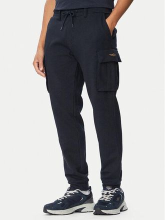 Aeronautica Aeronautica Militare Jogginghose 262PF1020UF00662 Dunkelblau Regular Fit