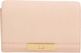 Elisabetta Franchi Femme, Sacs, Rose, Taille: ONE Size Sac bandouli&egrave;re avec cha&icirc;ne Groumette