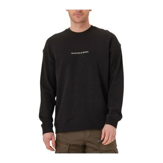 Scotch & Soda Herren, Sweatshirts & Hoodies, Schwarzk, XLGröße