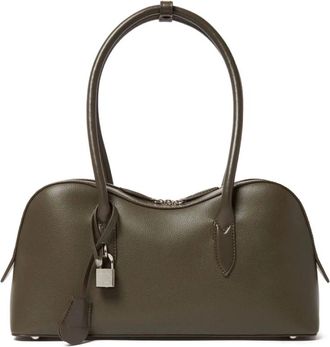 Stella McCartney Femme, Sacs, Vert, Taille: ONE Size Sac Vert Olive avec Cadenas