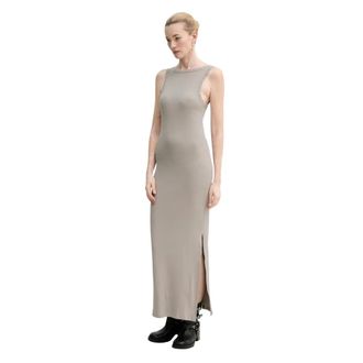 Gestuz Gzdrew Robe R&eacute;versible &agrave; OEillets - Femme - Robes - Gris - Taille: 42 FR